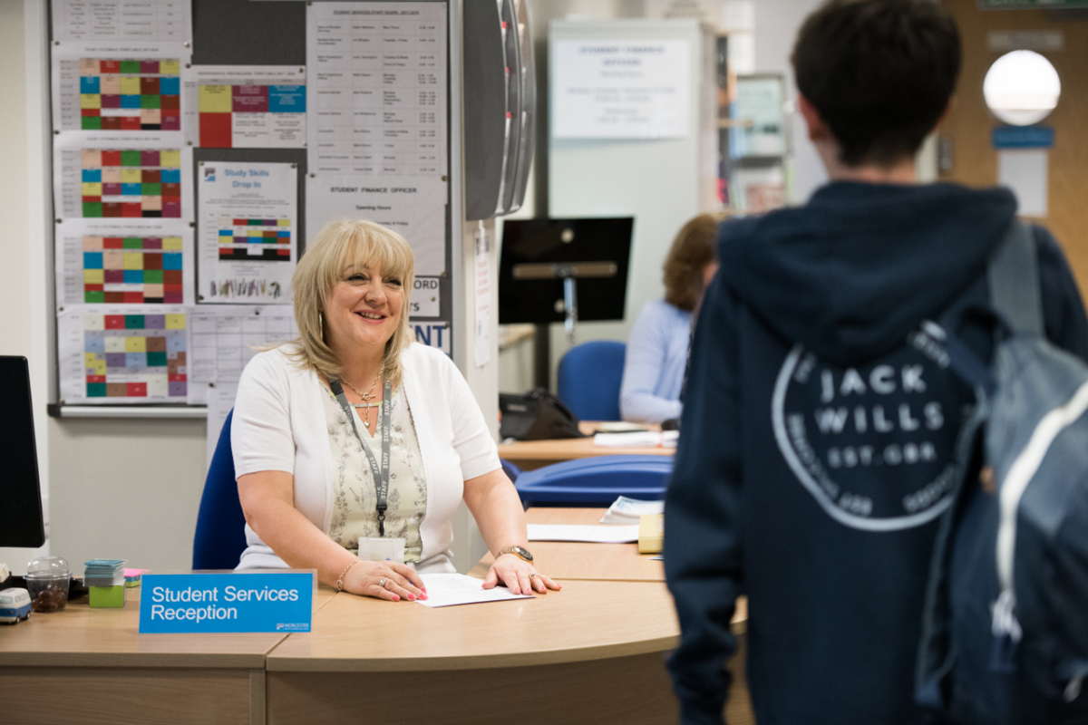 Student Services - Worcester Sixth Form College