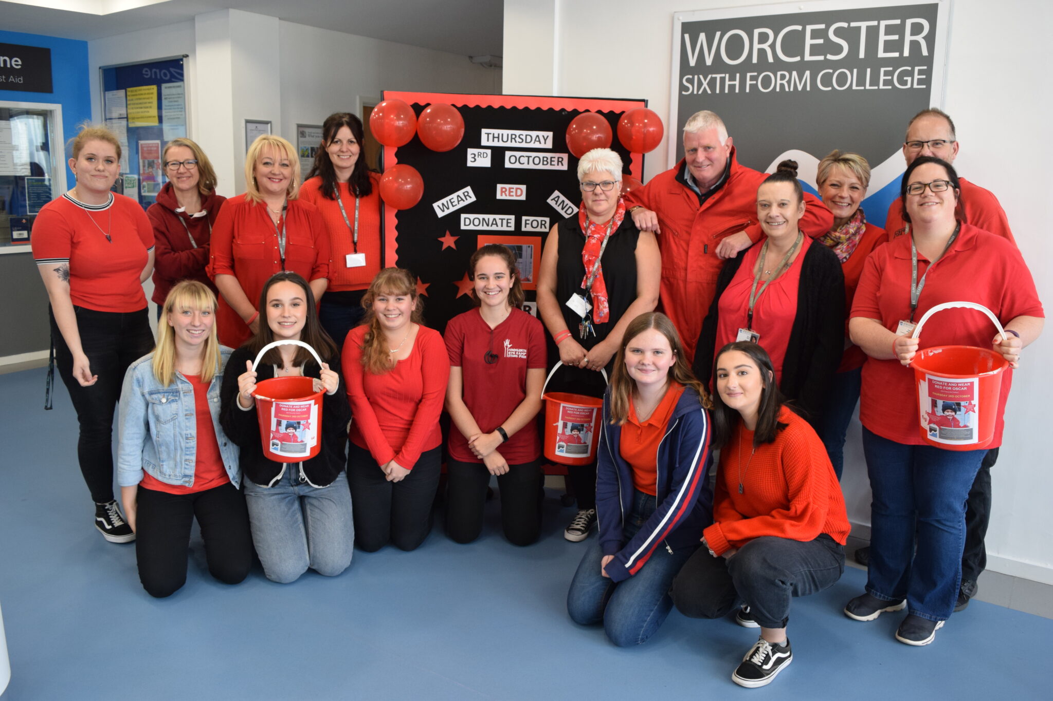 Hand in Hand for Oscar - Worcester Sixth Form College